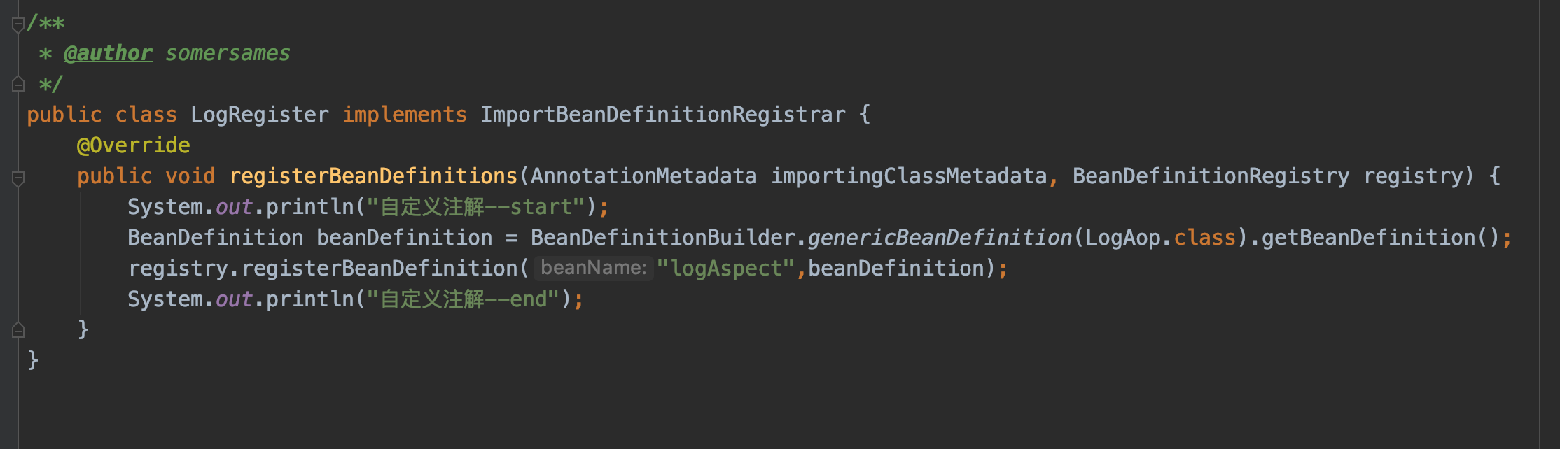 Springboot自定义@EnableXX注解 - Somersames